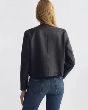 NILI LOTAN Ophelie Leather Jacket