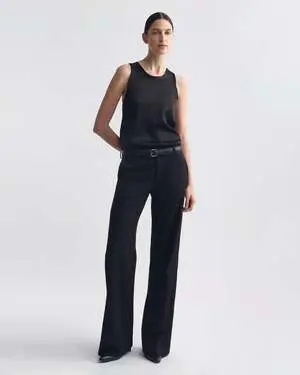 NILI LOTAN Moka Silk Tank