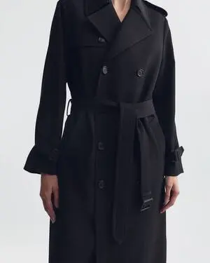 NILI LOTAN Marin Trench Coat