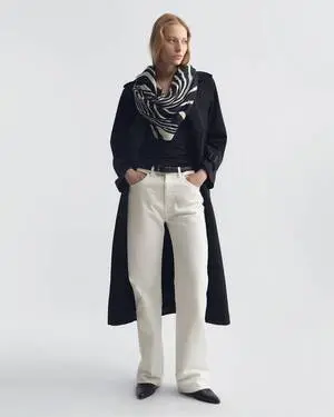 NILI LOTAN Zebra Scarf