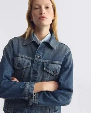 NILI LOTAN Marian Denim Jacket
