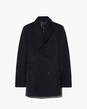 NILI LOTAN Noah Wool Jacket - Black