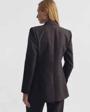 NILI LOTAN Double-breasted Wool Jacket