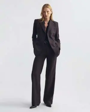NILI LOTAN Double-breasted Wool Jacket