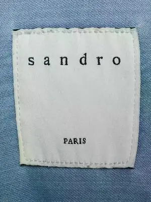 Sandro Mandarin Collar Shirt