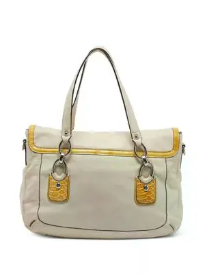 COACH VINTAGE Kristin Satchel Bag - Neutrals