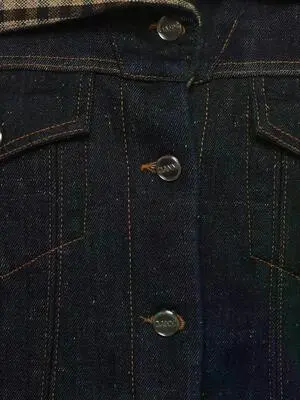 GANNI Fitted Denim Jacket
