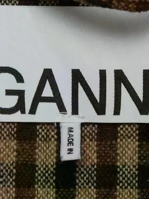 GANNI Fitted Denim Jacket