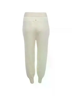 Chloé Rib-knit Track Pants With Belt