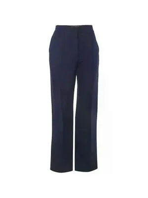 Dior Tailored Wool Trousers - Blue