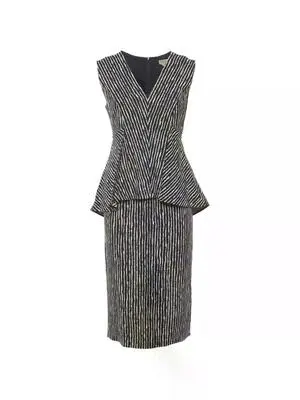 Sportmax Striped Midi Dress