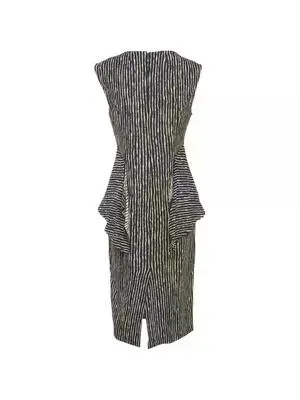 Sportmax Striped Midi Dress