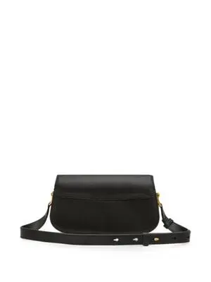AMI Paris Cowhide Leather Shoulder Bag