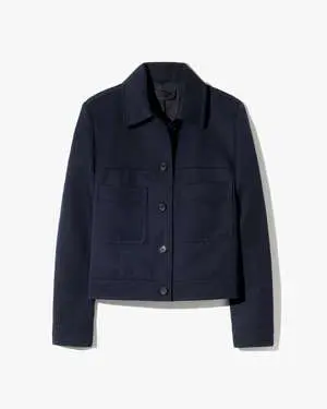 NILI LOTAN Susannah Wool Jacket - Midnight