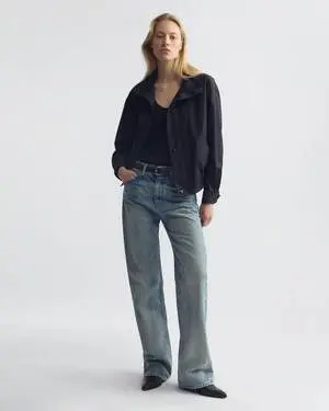 NILI LOTAN Klaire Bomber Jacket