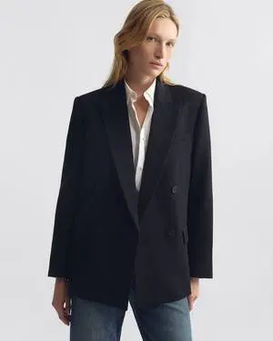 NILI LOTAN Leston Wool Blazer