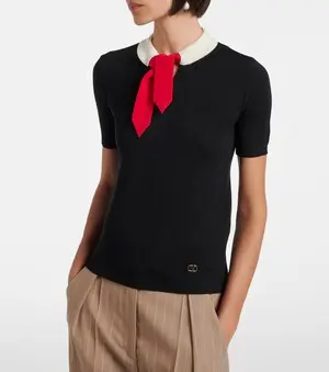 Valentino Garavani Vlogo Wool-blend Sweater