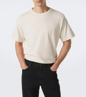 THE ROW Maiko Cotton Jersey T-shirt - White