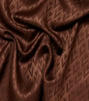 Valentino Garavani Toute La V Silk And Wool Scarf