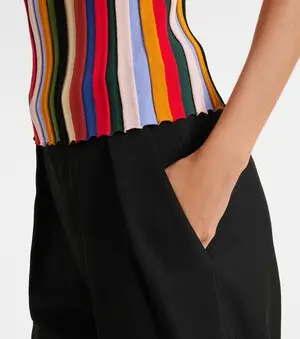 Staud Skye Striped Knit Top - Multicoloured