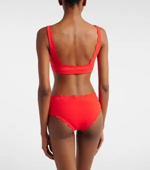 Marysia Spring Scalloped Bikini Bottoms