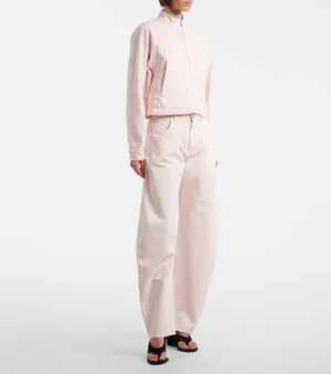 Alaïa Denim Jacket - Pink