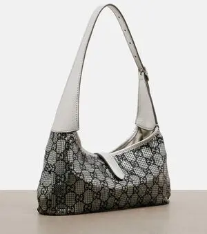 Gucci Jackie Slim Gg Mesh Shoulder Bag