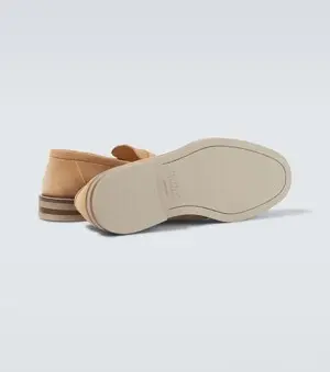 Brunello Cucinelli Suede Loafers