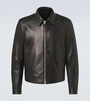 TOM FORD Lamb Leather Blouson Jacket