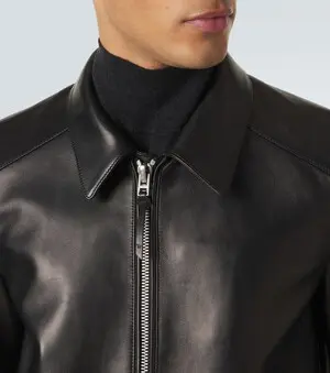 TOM FORD Lamb Leather Blouson Jacket