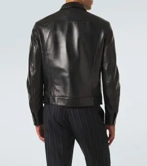 TOM FORD Lamb Leather Blouson Jacket