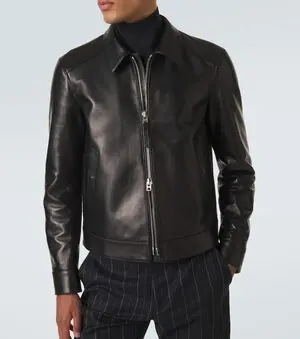TOM FORD Lamb Leather Blouson Jacket