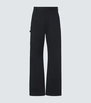 Loewe Cotton Canvas Straight Leg Trousers