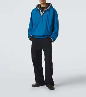 Loewe Cotton Canvas Straight Leg Trousers