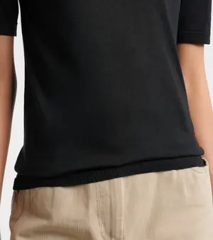 Max Mara Silk And Cashmere Sweater - Black