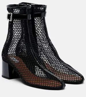 Alaia Mid Heel Booties