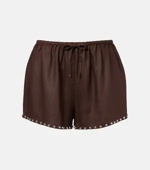 Staud Loose Fit Shorts For Women