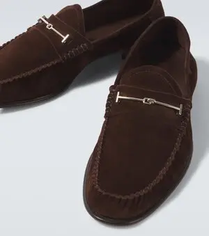 TOM FORD Suede Loafers