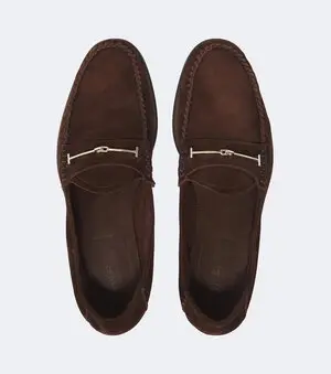 TOM FORD Suede Loafers