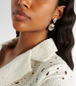 JENNIFER BEHR Embellished Drop Earrings