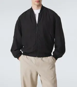 THE ROW Orianel Silk Jacket