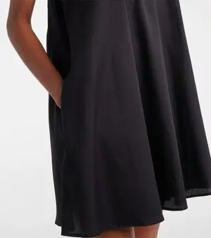 LESET Yoko Cotton Poplin Mini Dress