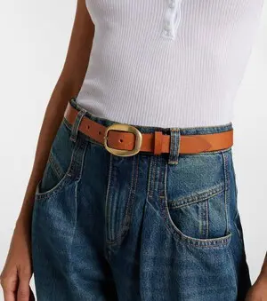 Isabel Marant Étoile Leather Belt - Brown