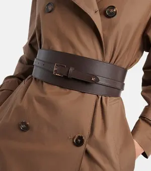 Max Mara Wide Leather Belt