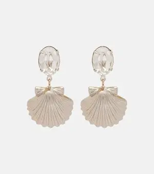 JENNIFER BEHR Embellished Drop Earrings - Silver