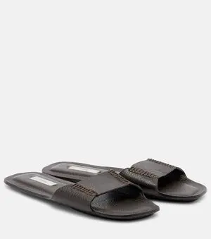 TOTEME Leather Slides