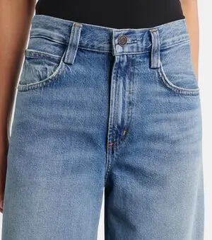 AGOLDE Lantern Barrel-leg Jeans - Blue