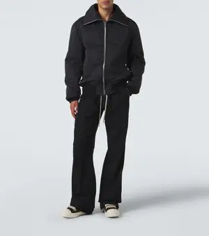 Rick Owens Jumbolace Leather Low-top Sneakers - Black