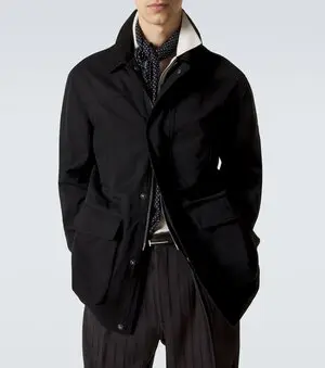 TOM FORD Cotton And Silk Twill Field Jacket