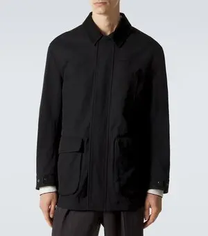 TOM FORD Cotton And Silk Twill Field Jacket